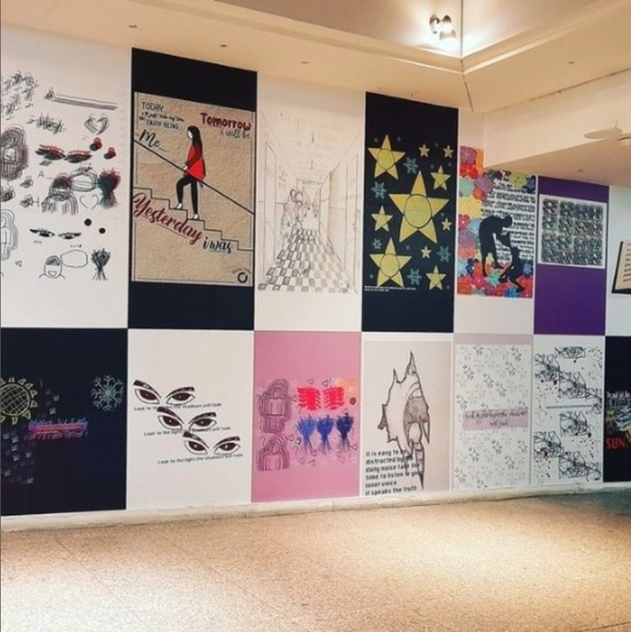 CSFC Student Art Unveiled in the Whitgift Centre - Coulsdon Sixth Form ...